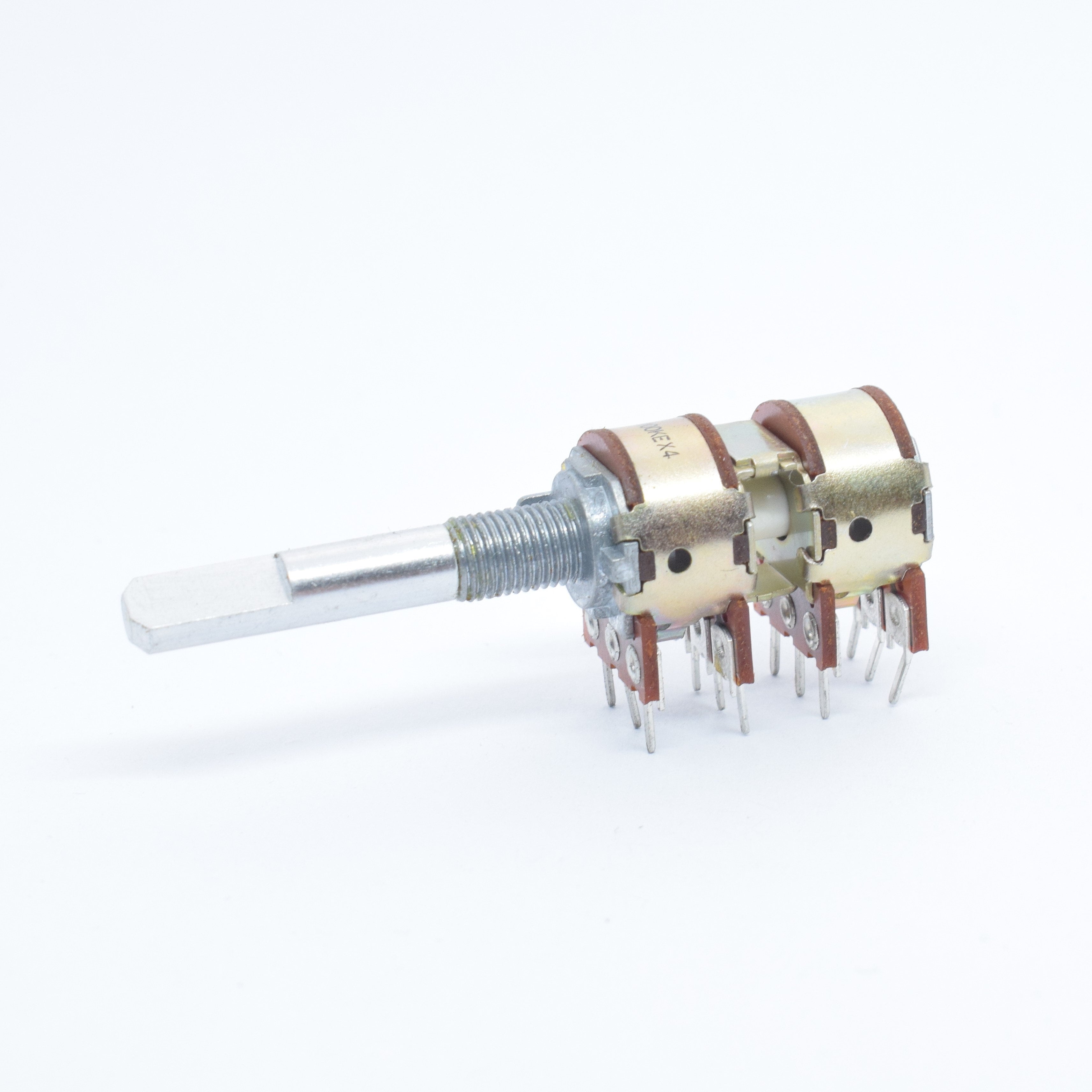 Behringer Alpha 12 Pin Horizontal Mount Quad 100KE Rotary Variable ...