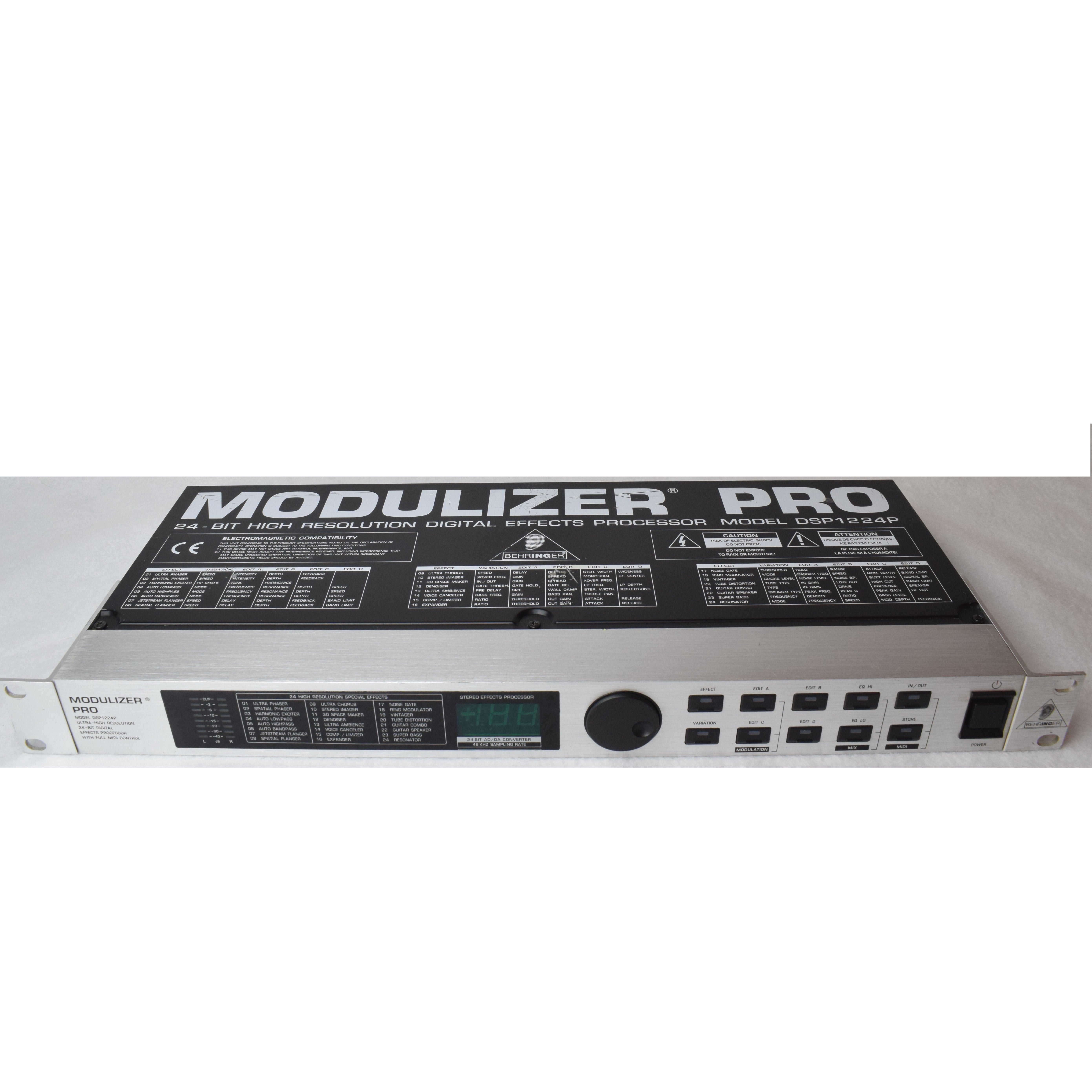 Behringer Modulizer Pro DSP1224P Multi Effect Processor | The Audio Guy UK